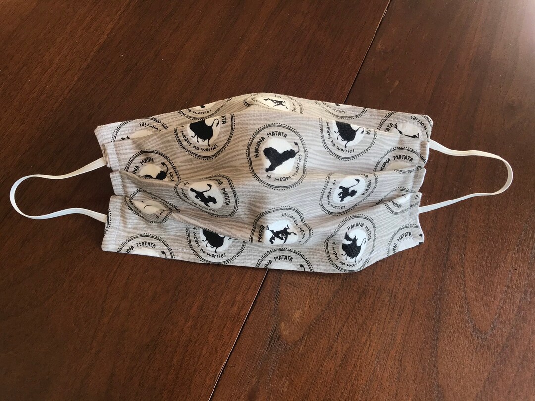 Lion King Face Mask Simba Timon Pumba Face Mask Face - Etsy