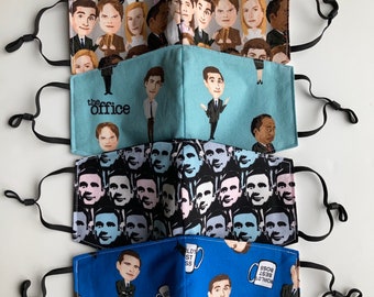 The Office Face Mask | Etsy
