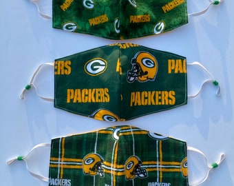Green Bay Mask - Etsy