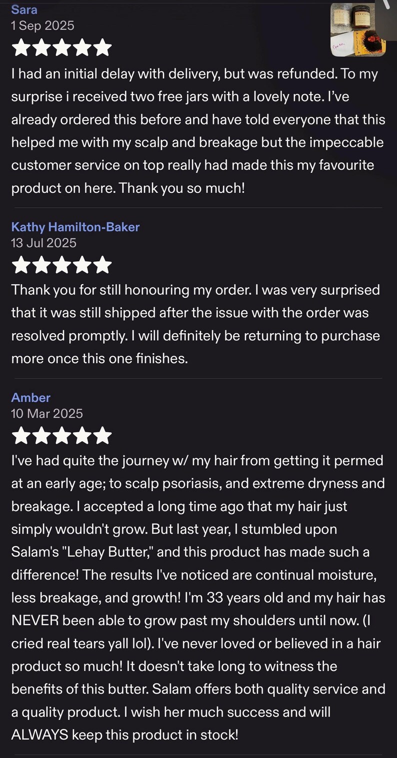 Lehay / Ethiopian Hair Butter Eastafrican Deep Conditioner & Pre-poo ...
