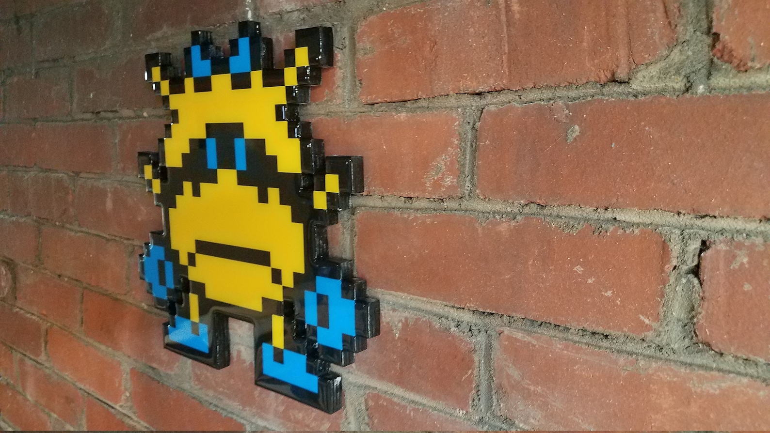 Solid Wood Pixel Game Art Dr. Mario Germs & Pills 6 Piece Set - the 3A ...