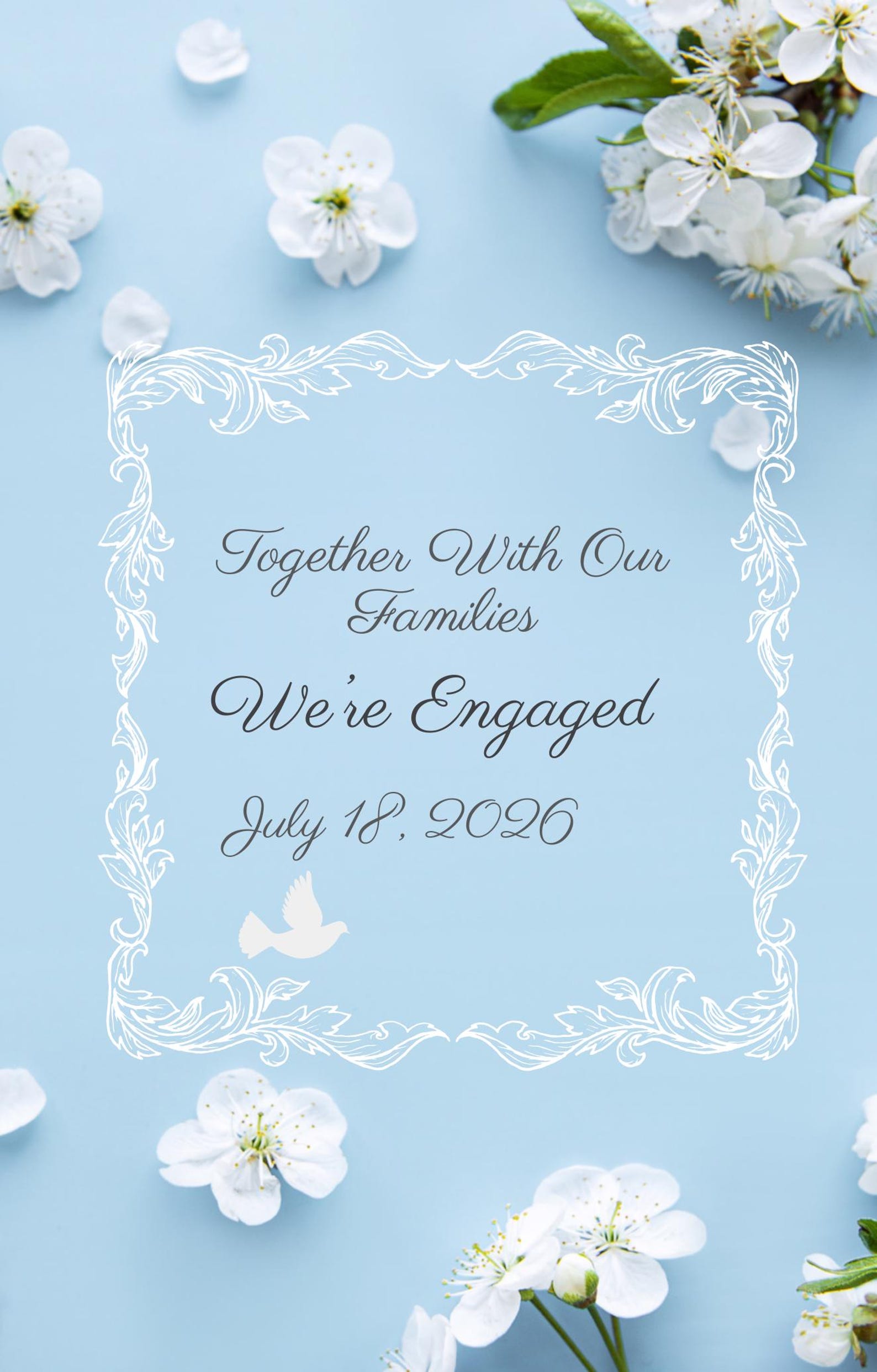 Editable Template Florale Vintage Invitation Card,romantic Card - Etsy