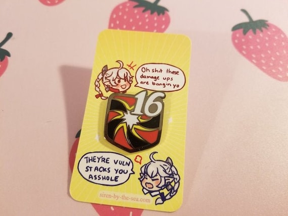 Vuln Stacks Enamel Pin - Etsy