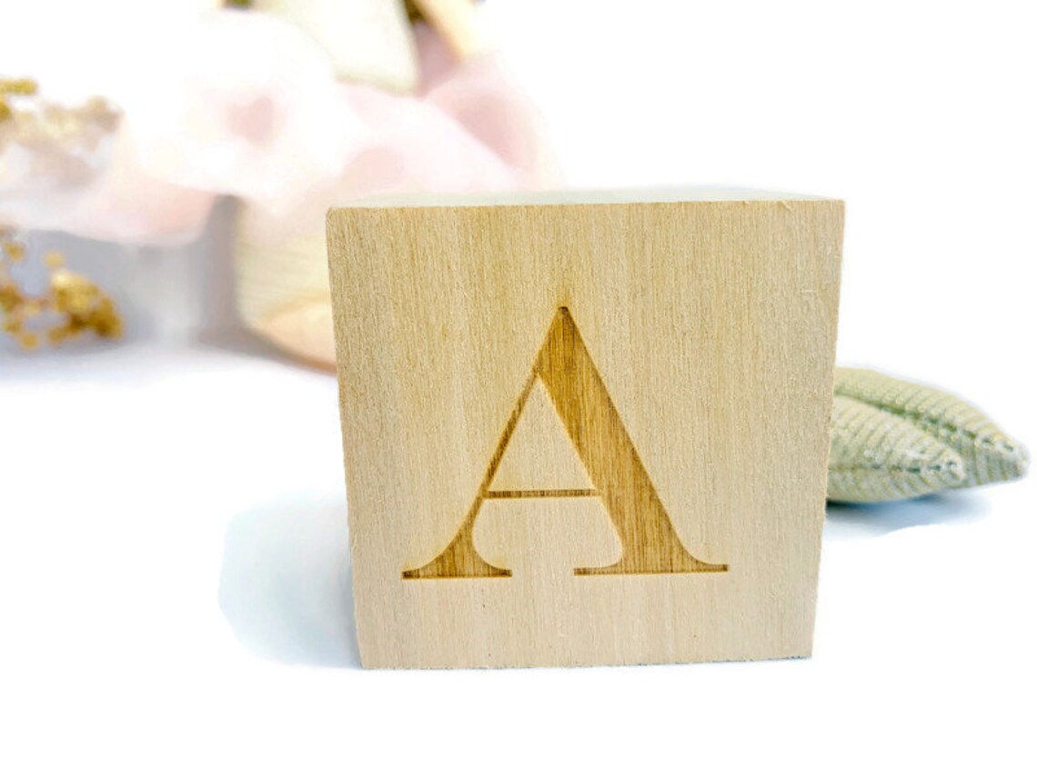 Wood Name Blocks Baby Blocks Decorative Blocks - Etsy