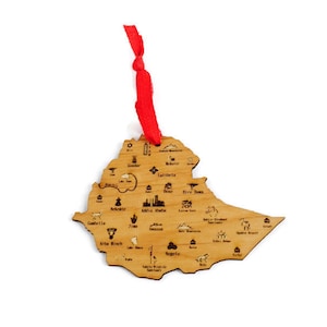 Ethiopia Christmas Ornament, Addis Ababa, Melkam Gena, Haileselassie ...