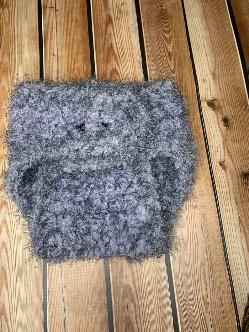 Soft and Fuzzy, Diaper Cover With Wooden Button, Photography Prop, 0 to ...