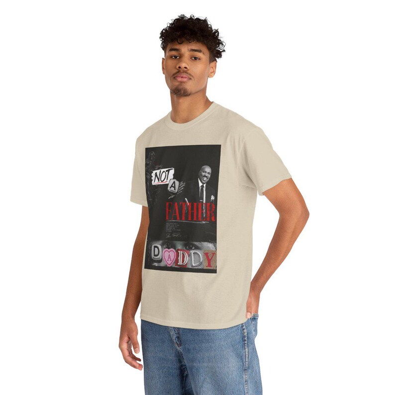 Not A Father Daddy Graphic Tee: Retro Collage Streetwear Shirt - Etsy