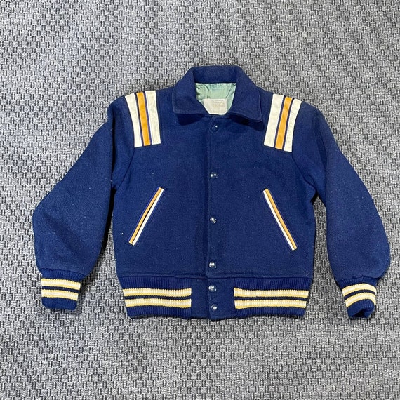 Kids Vintage Flynntan Leather Bomber Jacket - Tag siz… - Gem