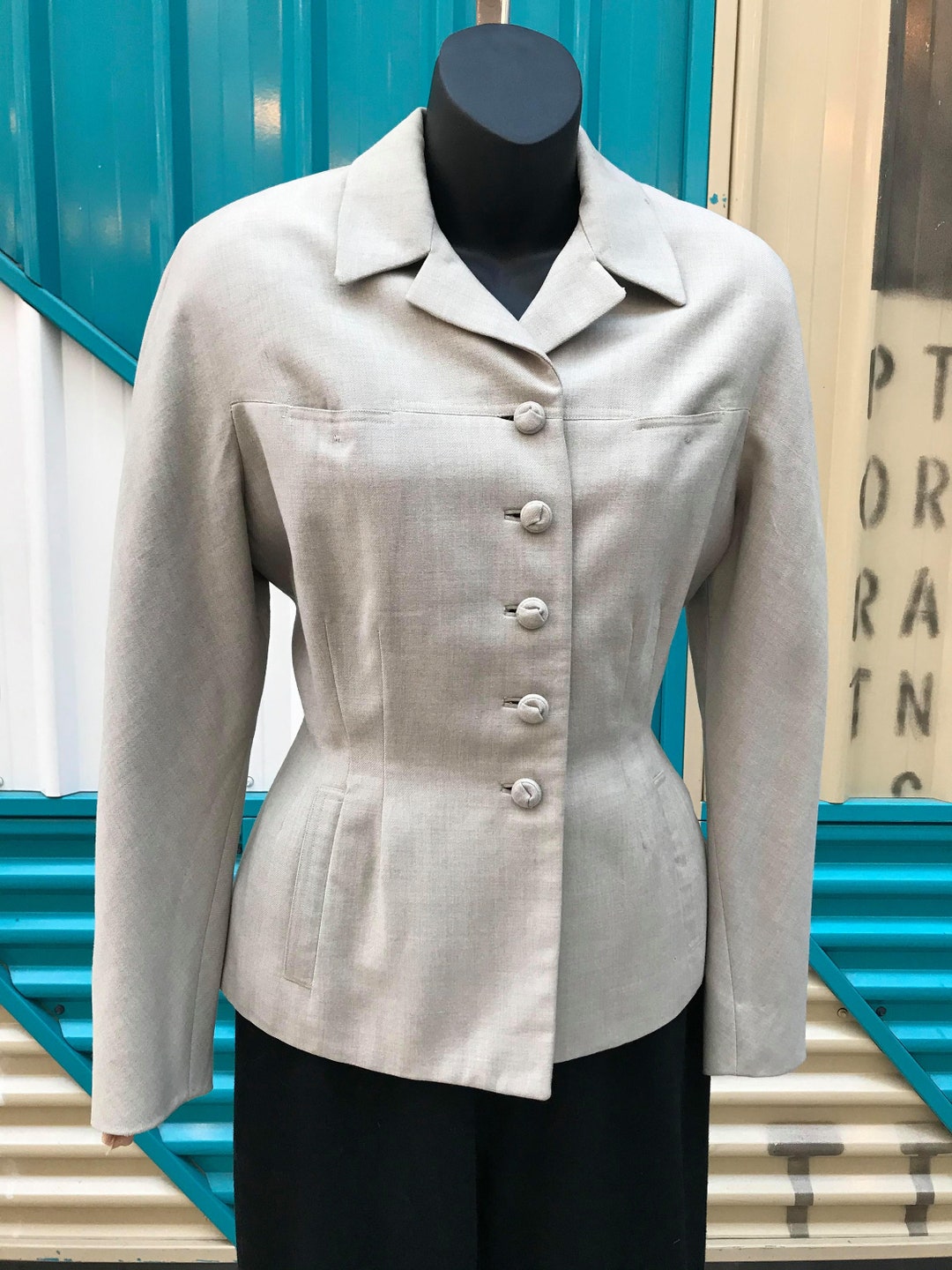 1940s "walda Scott Original" Wool Suit Jacket - Etsy