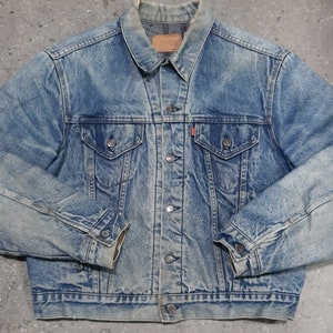 Vintage Levis Blanket Lined Denim Jacket Made in U.S.A Sz.45 - Etsy