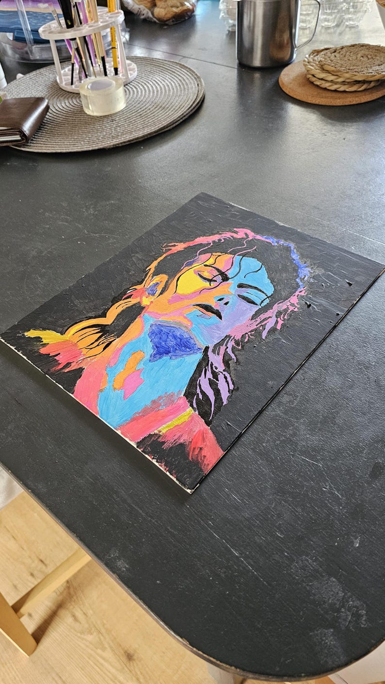 Michael Jackson Acrylic Painting - Etsy UK