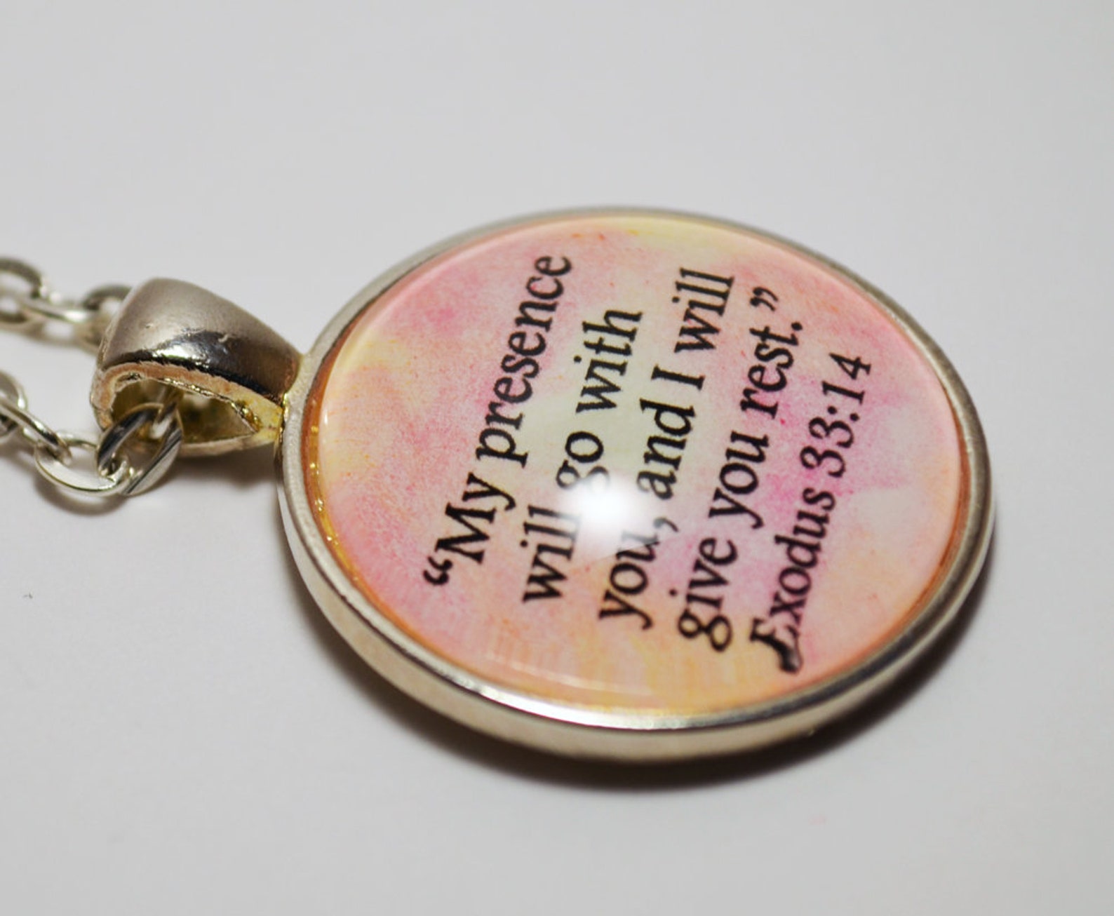 Exodus 33:14 God's Presence Will Go With You Scripture - Etsy