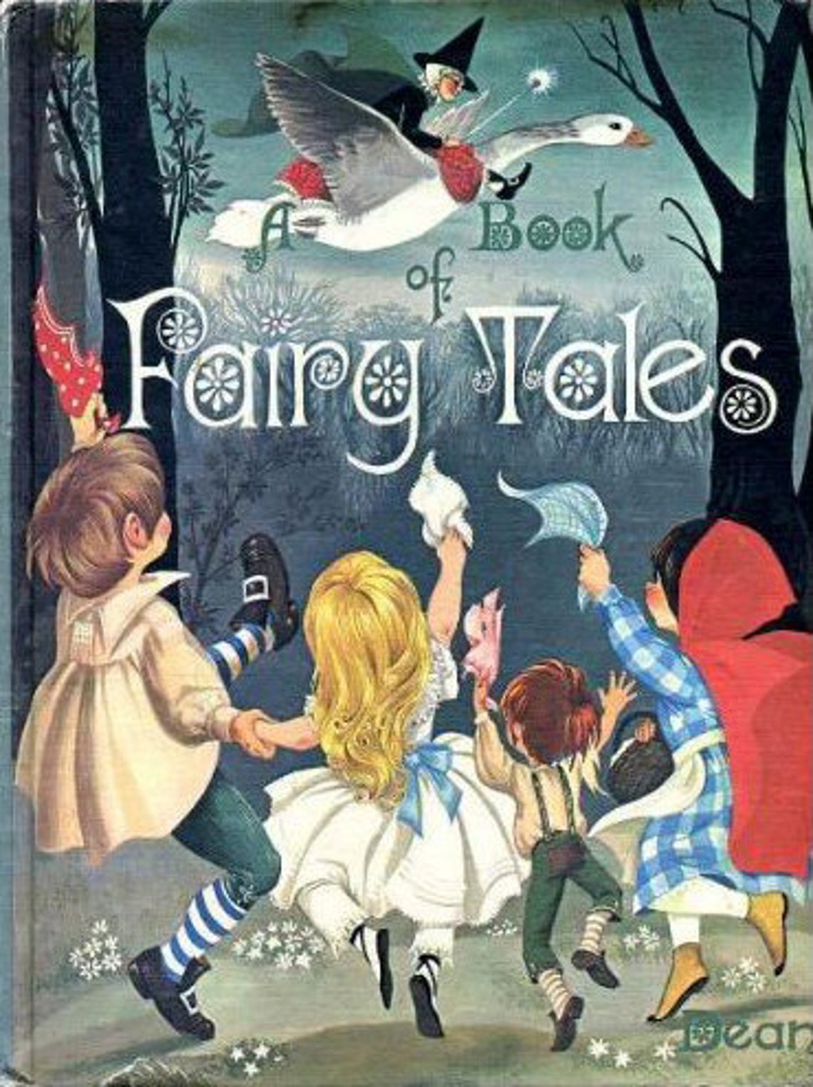 Puss in Boots - Vintage Illustration Storybook Print - Deans A Book of ...