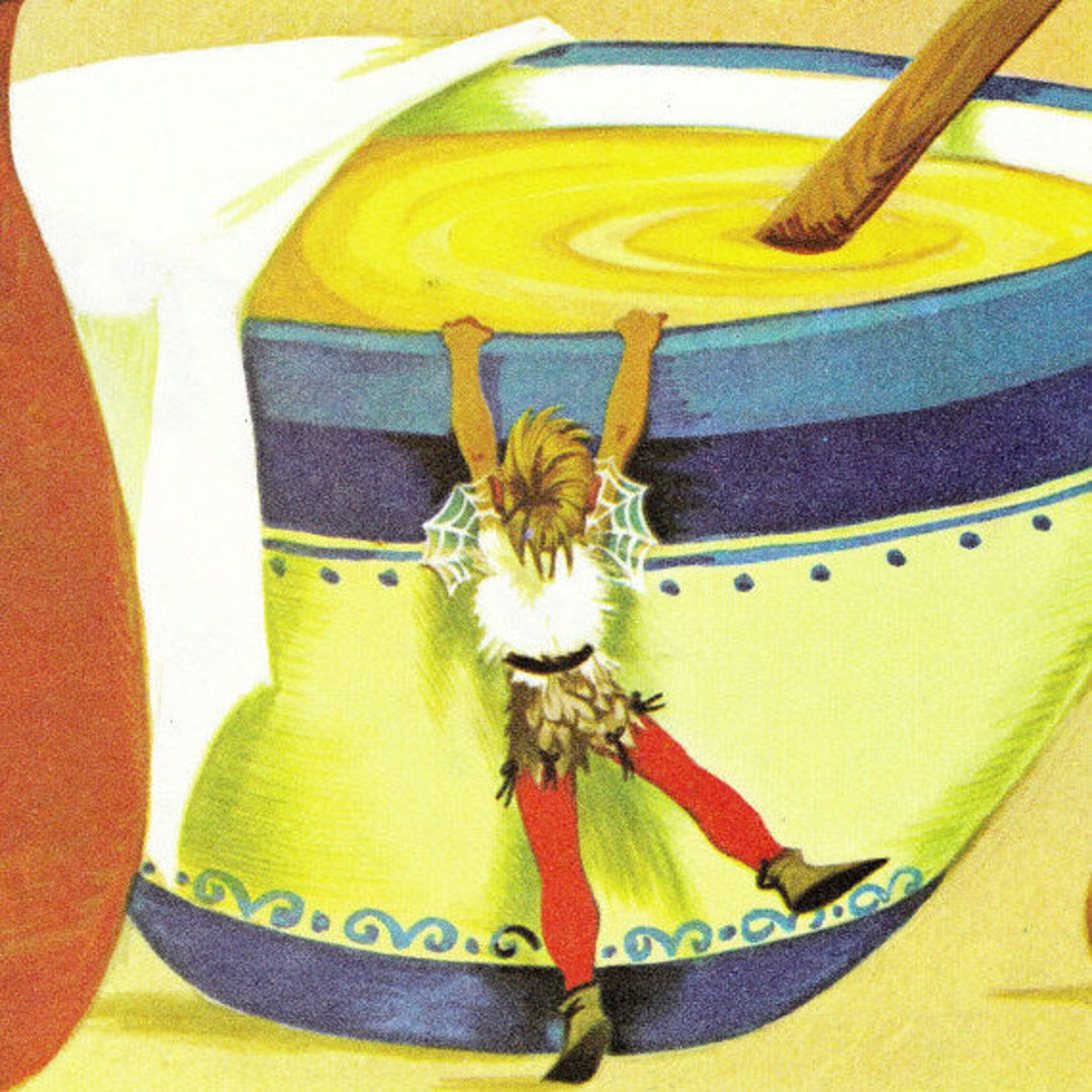 Tom Thumb - Vintage Illustration Storybook Print - Deans A Book of ...