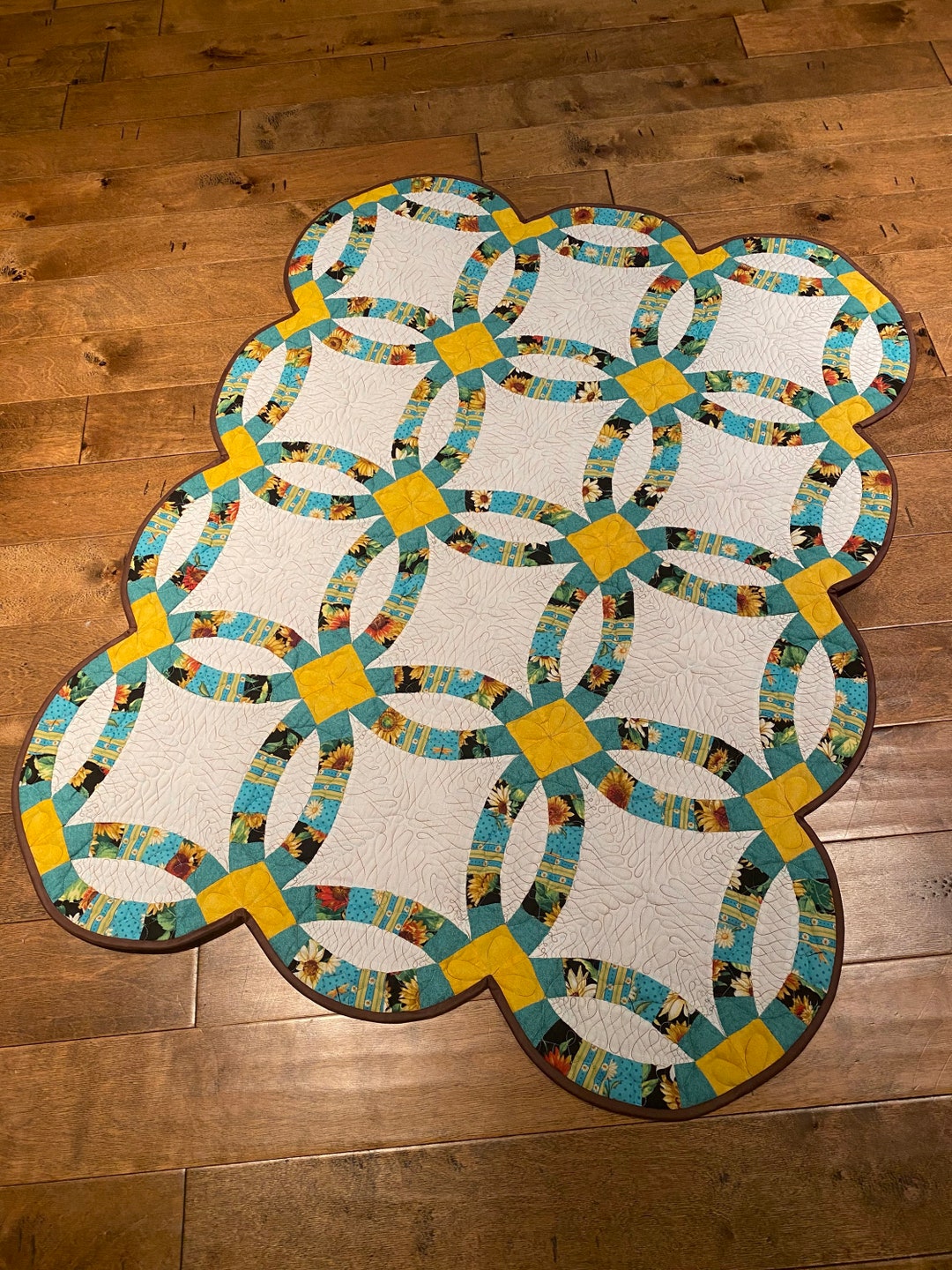 Sunflower Themed Baby Quilt - Etsy