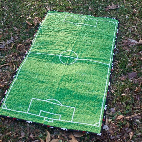 Soccer Quilt - Etsy