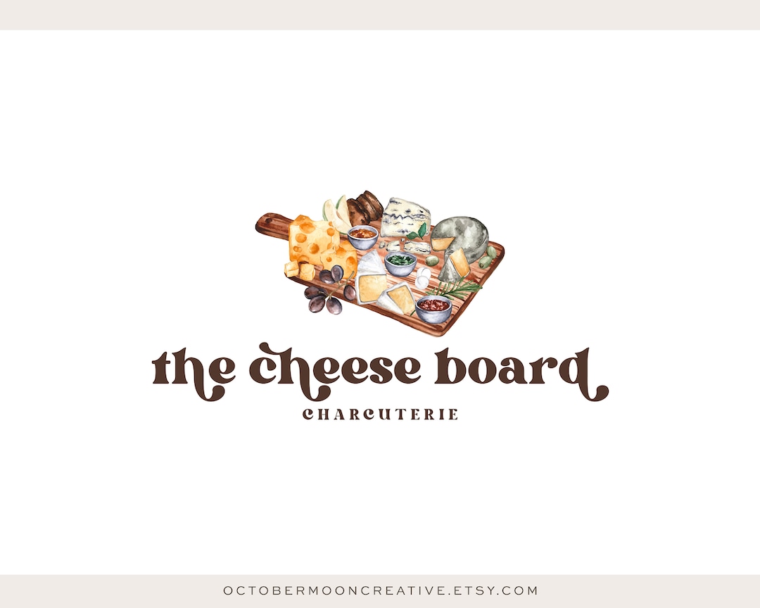 Cheese Board Logo, Charcuterie Logo, Catering Logo, Event Planning Logo ...