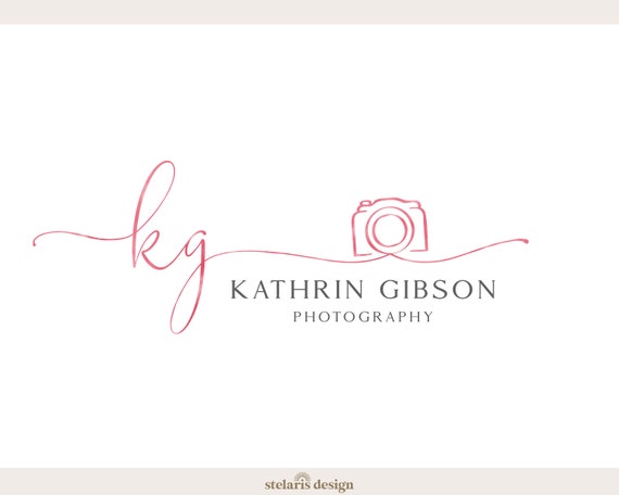 Photography Logo Design Watermark for Photography Camera - Etsy