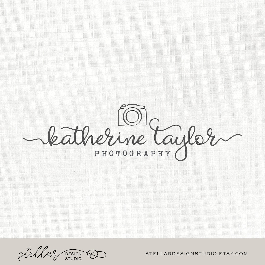 Photography Logo and Watermark, Premade Logo Design, Custom Business ...