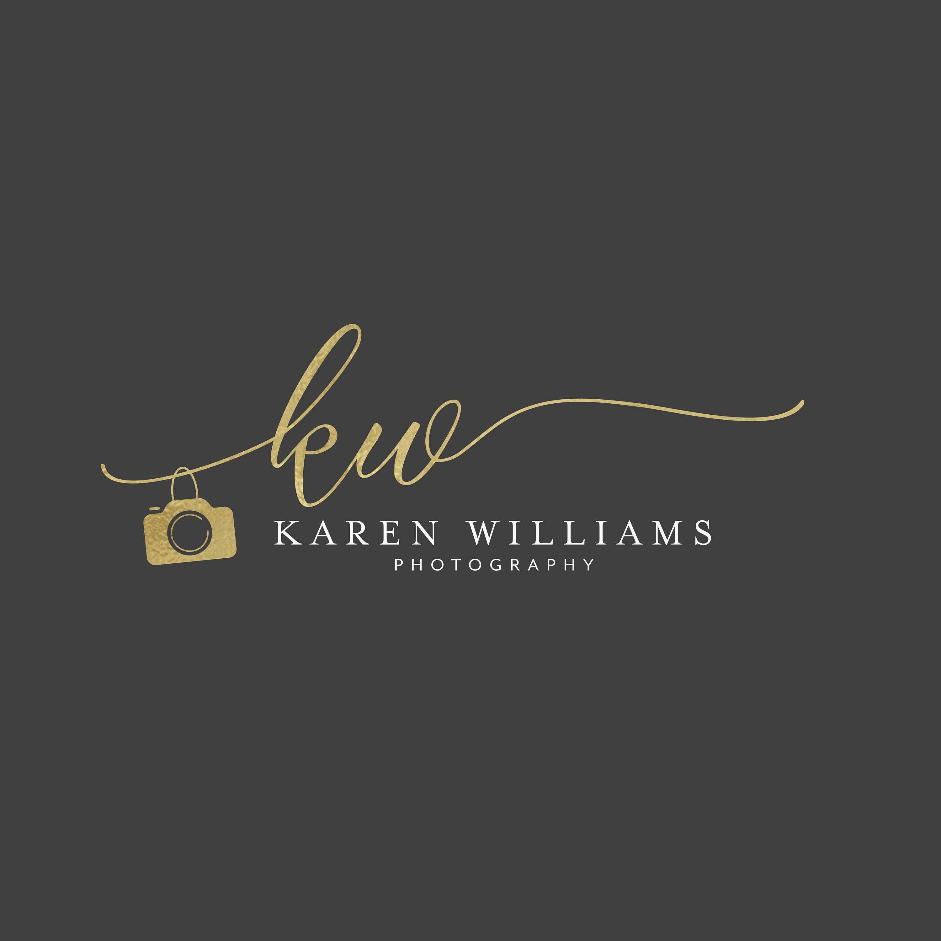 Gold Foil Logo Photography Logo Design Photography | Etsy