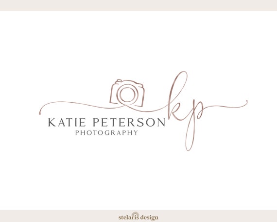Photography Logo Design Watermark for Photography Heart - Etsy