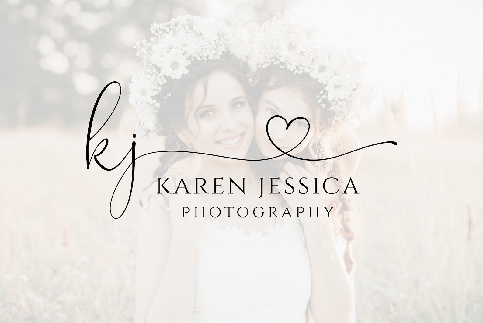 Photography Watermark Script Logo Design Initial Monogram - Etsy