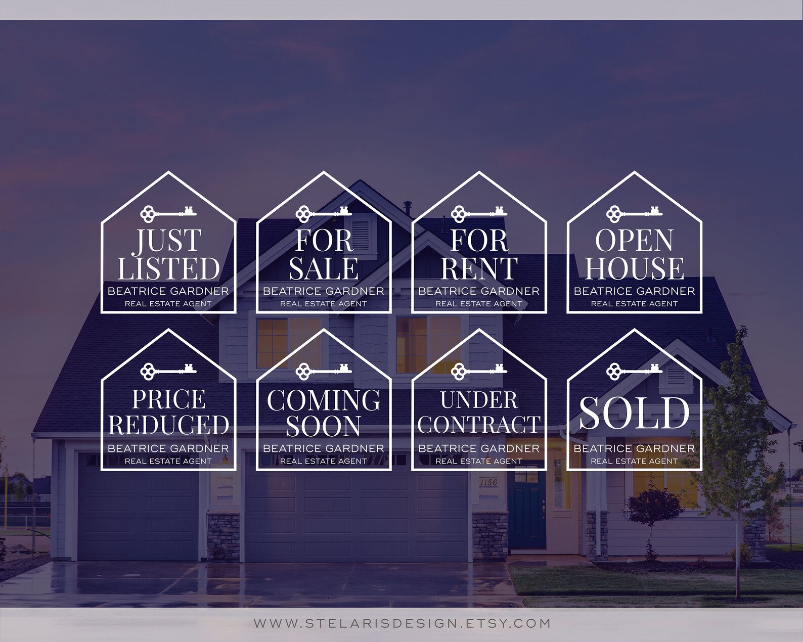 Real Estate Logo Design Real Estate Branding Package Real - Etsy
