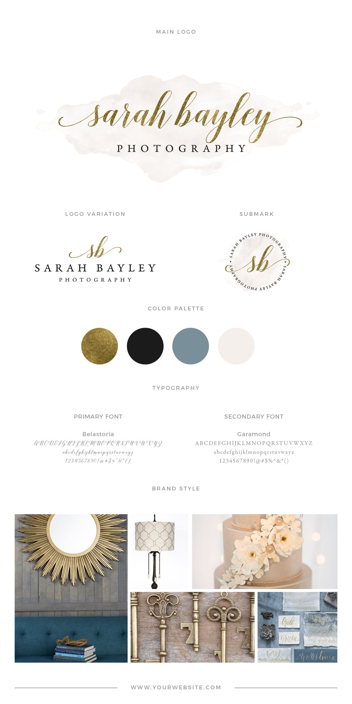 Premade Branding Package Photography Branding set Branding & | Etsy