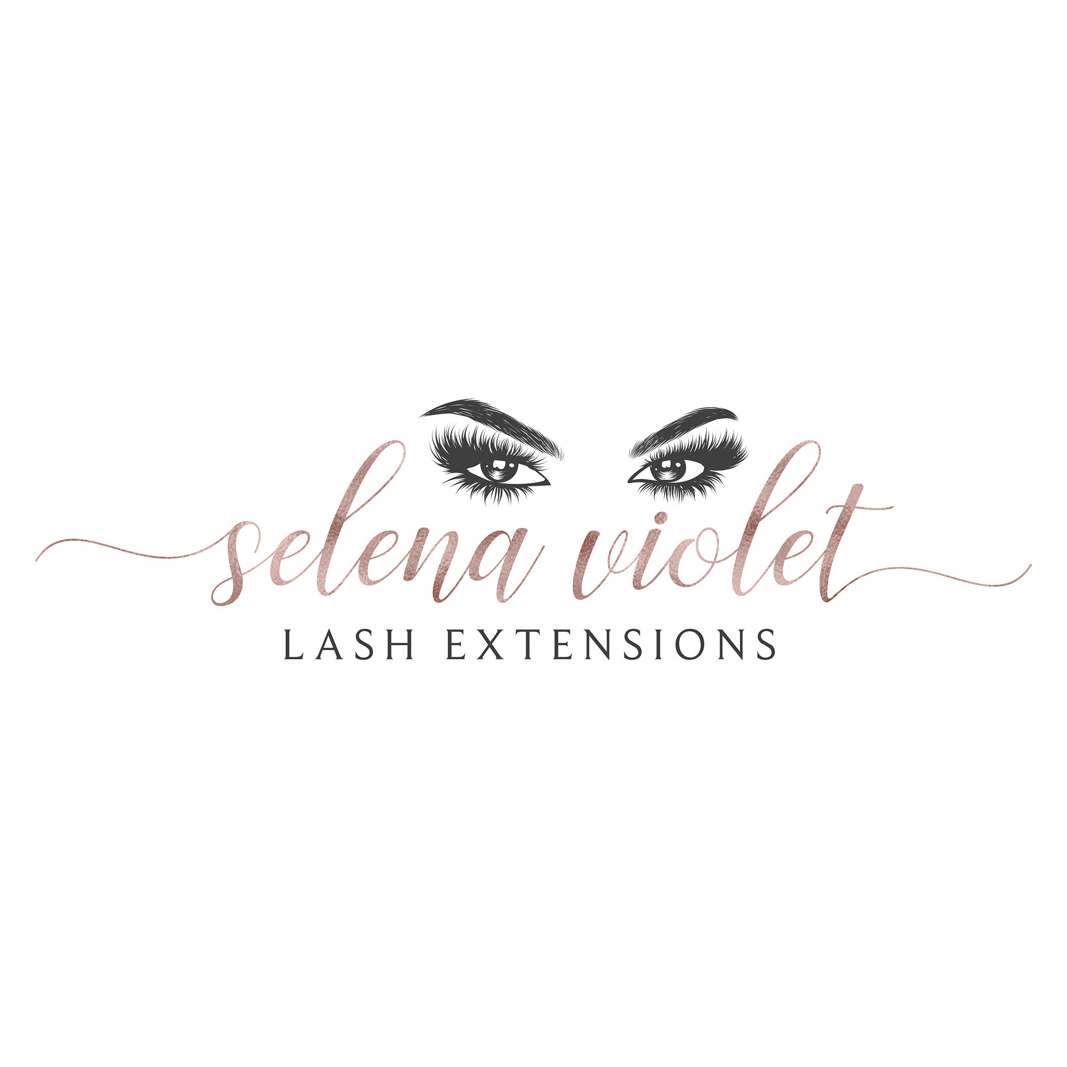 Lash Logo Design, Eyelash Logo, Lashes Extension Logo, Make Up, Beauty ...