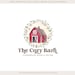 Red Barn Logo, Farm Logo, Farmhouse Logo, Premade Logo Design, Ranch ...