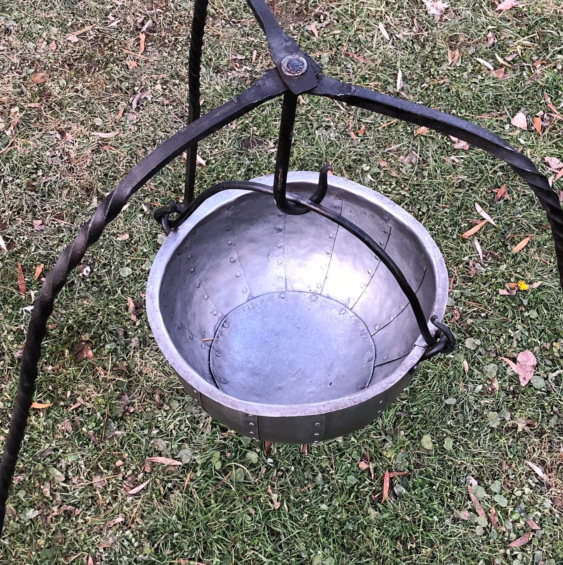 Viking Cauldron- Oseberg Cooking Pot- Viking Cooking- Primitive Cooking ...