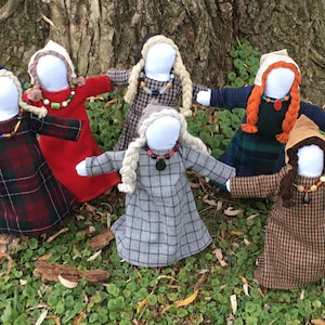 Viking Doll~ Viking Folk Doll~ Small Viking Rag Doll~ Doll for Re ...