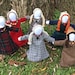 Viking Doll Viking Folk Doll Small Viking Rag Doll Doll for Re ...