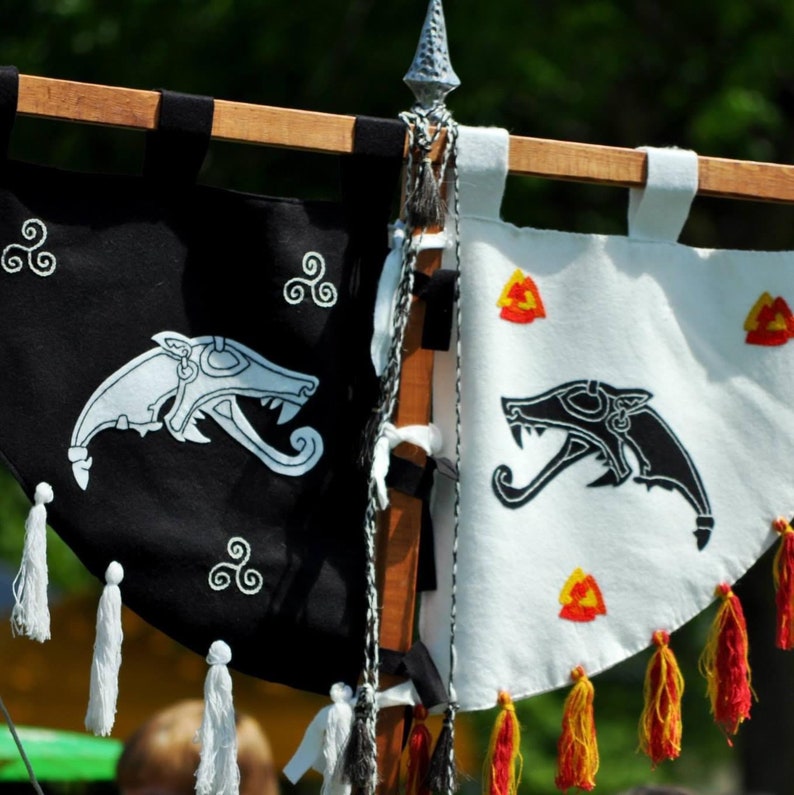 Wool Viking Banner Custom Norse Flag Personalized Clan - Etsy India