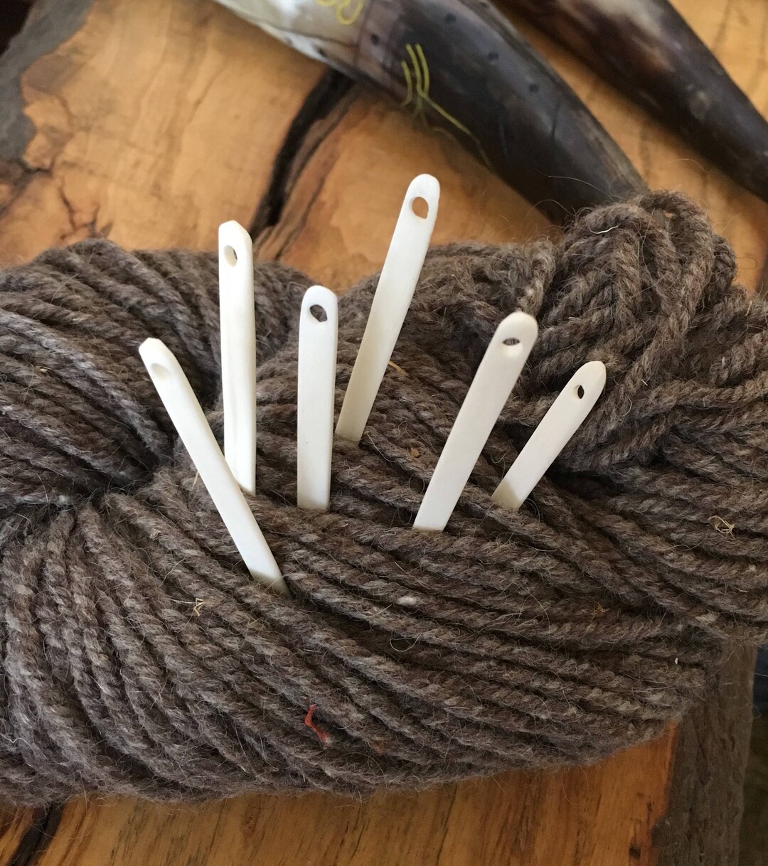 Hand Carved Nalbinding Needle Bone Needle Bone Nalbinding - Etsy