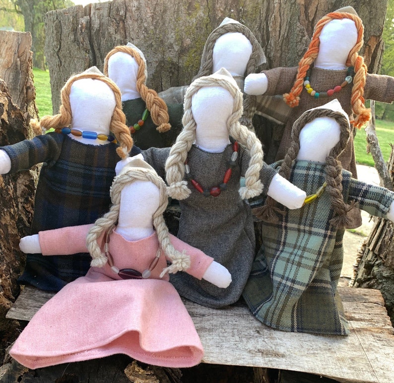 Viking Doll Viking Folk Doll Small Viking Rag Doll Doll for | Etsy