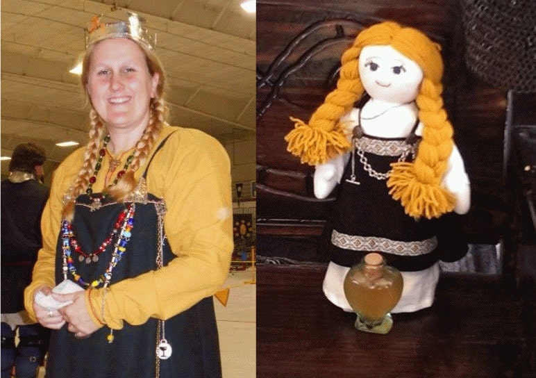 Custome Viking Cloth Doll Custom Doll Viking Rag Doll | Etsy