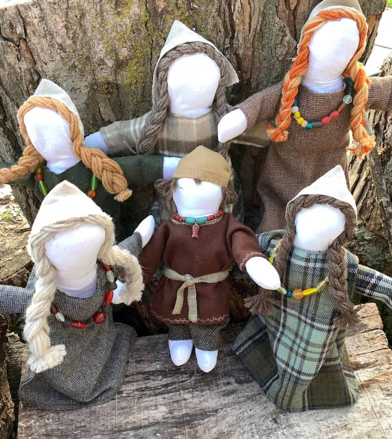 Viking Doll Viking Folk Doll Small Viking Rag Doll Doll for - Etsy