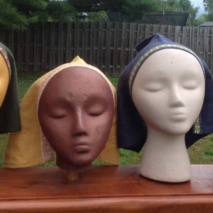 Viking Linen Cap ~ Viking Dublin Cap ~ Dublin Style Reenactor-sca ...