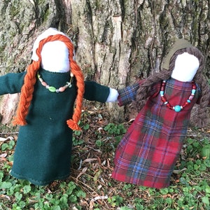 Viking Doll~ Viking Folk Doll~ Small Viking Rag Doll~ Doll for Re ...