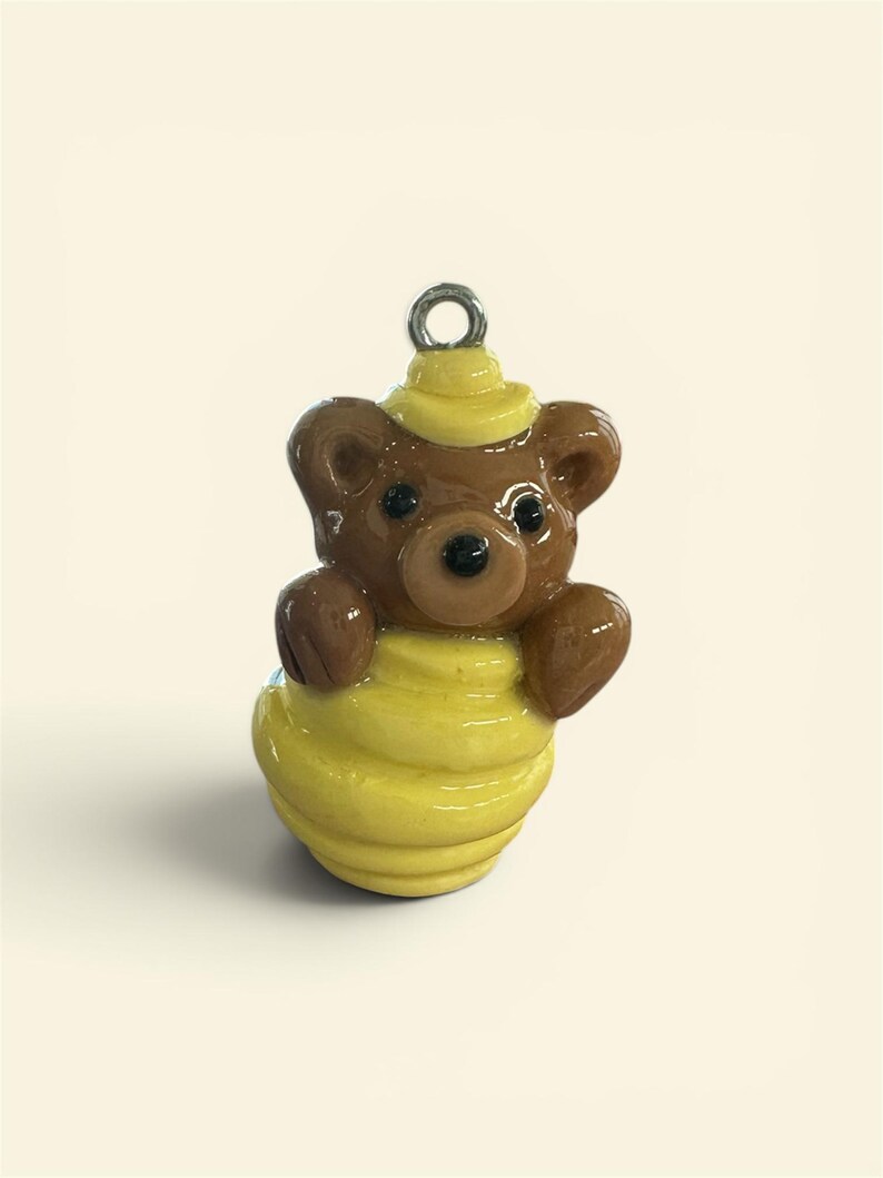 Polymer Clay Jam Jar Keychains - Etsy