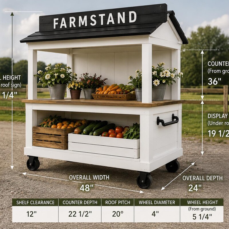 Portable Farm Stand - Etsy