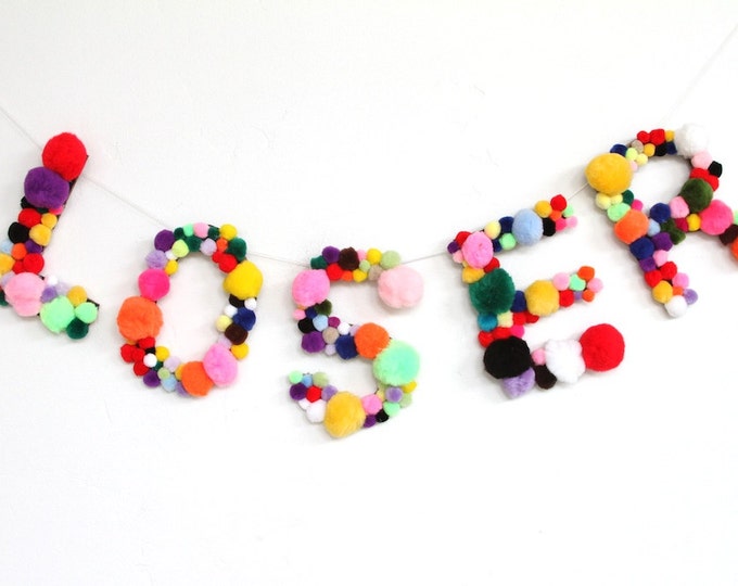 LOSER, Party Banner - Etsy
