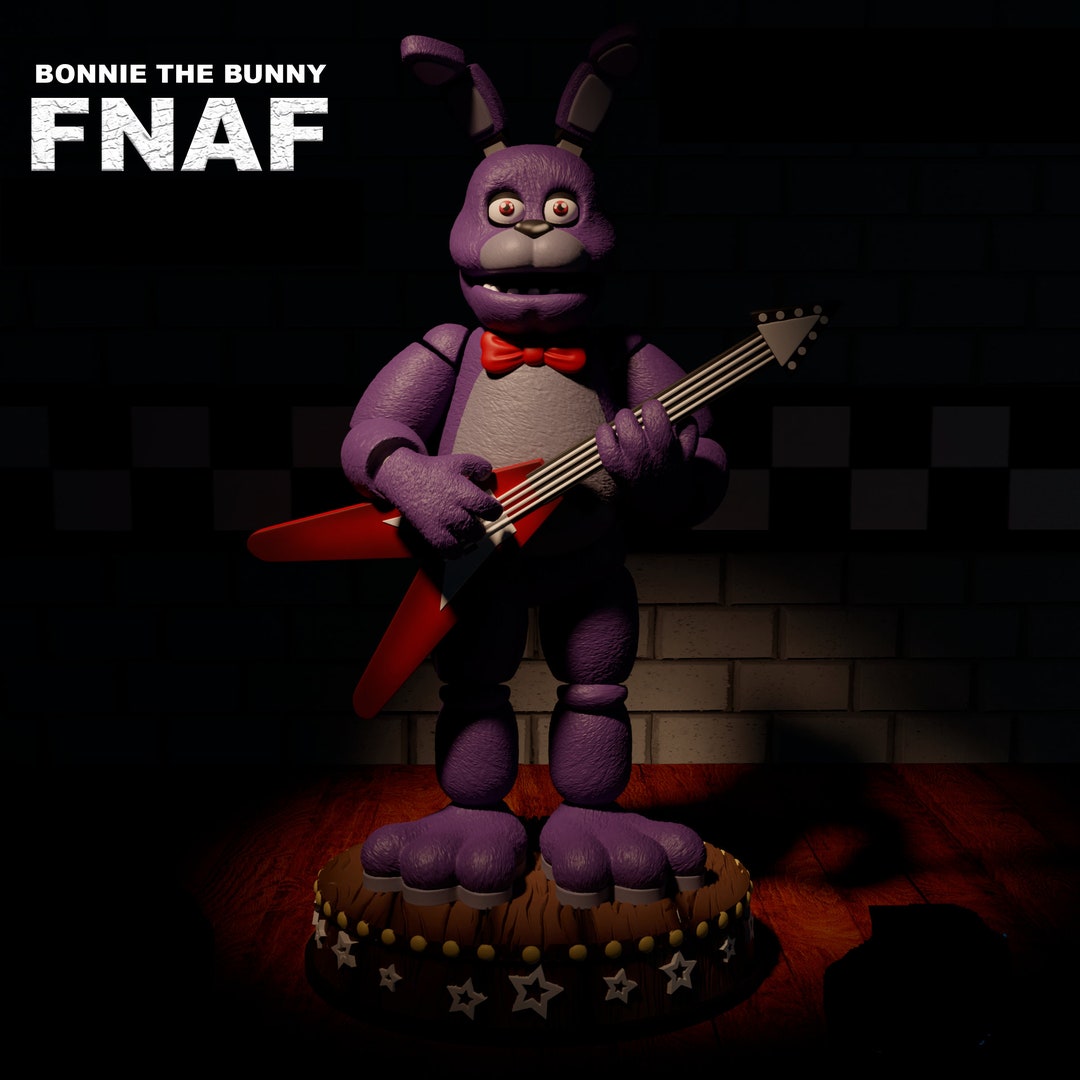 FNAF Bonnie 3D Model - Etsy