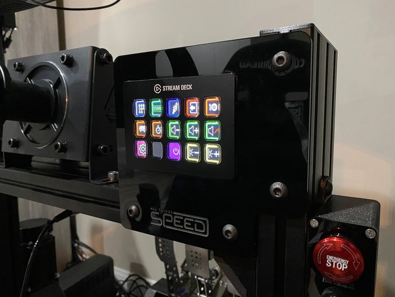 Stream Deck Sim Racing Rig 8020 Mount - Etsy Finland