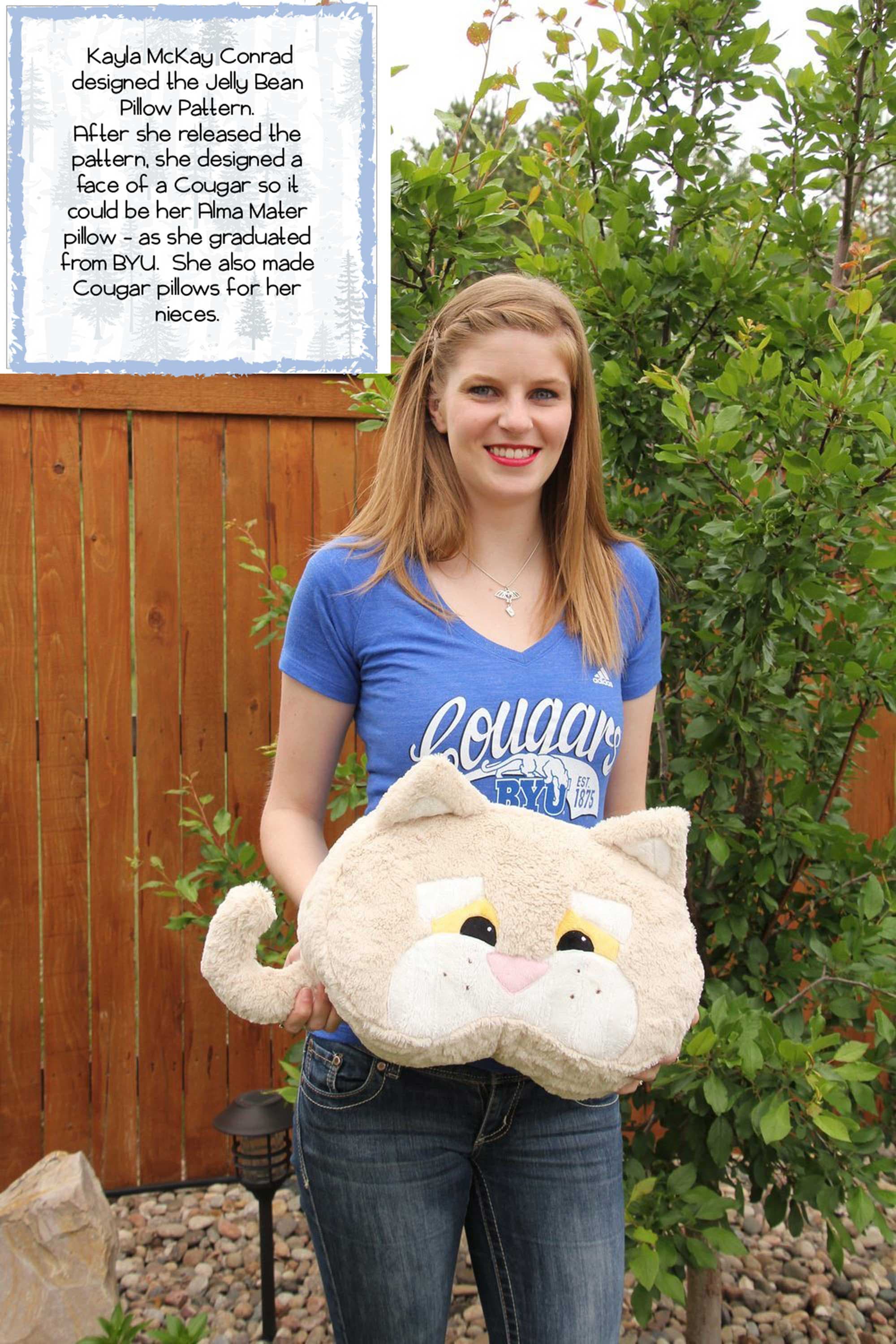 Stuffed Animal Jelly Bean Pillow Downloadable Sewing Pattern Includes ...