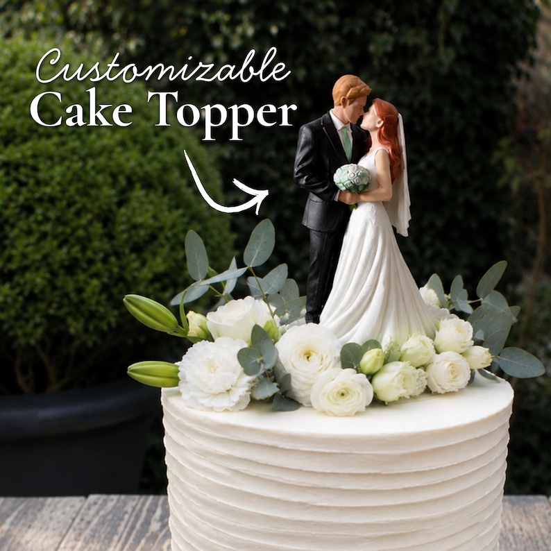 Custom Personalized Wedding Cake Topper - Etsy