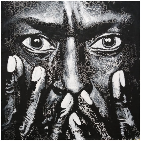 Miles Davis Tutu Symbols 36X36 | Etsy