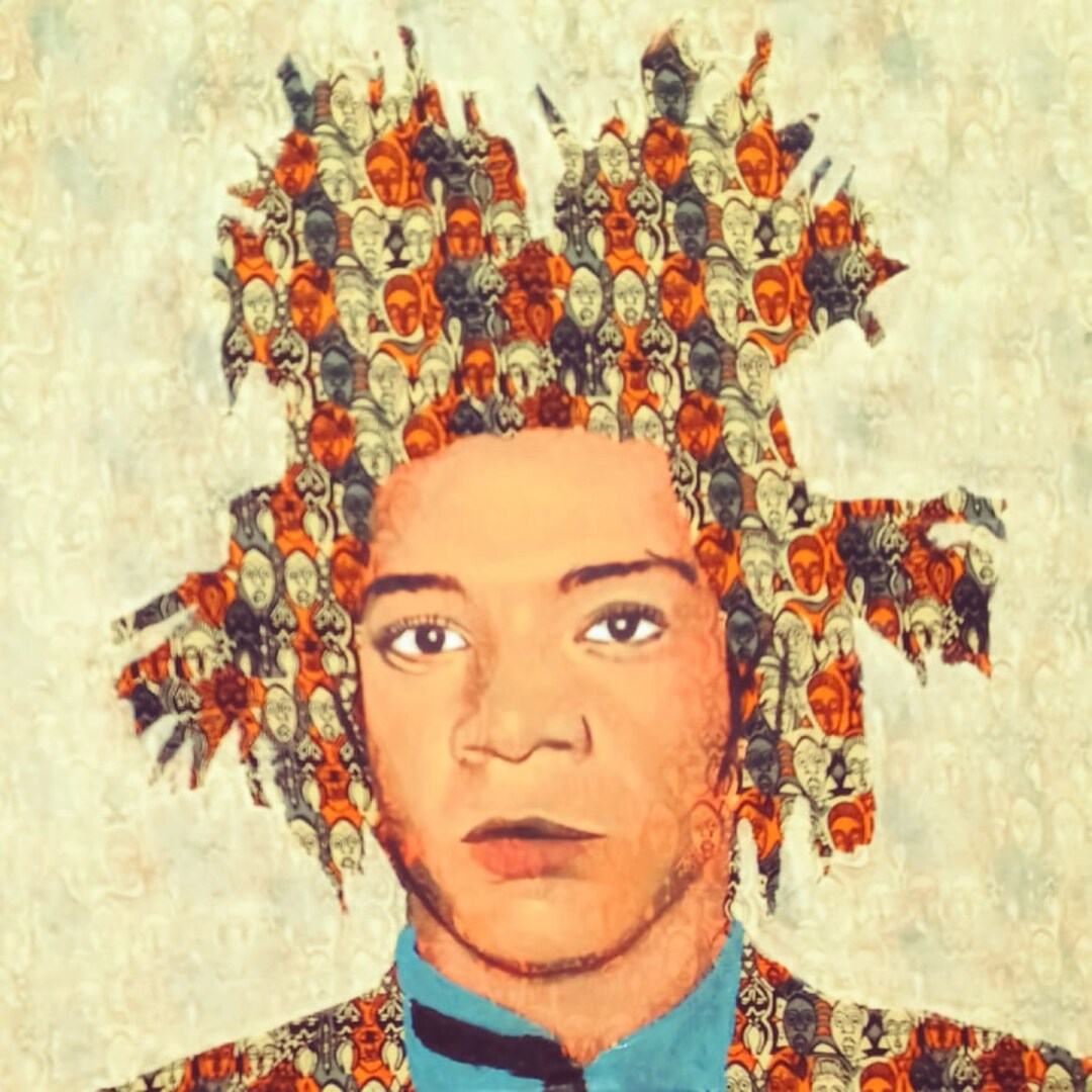 Basquiat on African Masks 38X38 - Etsy