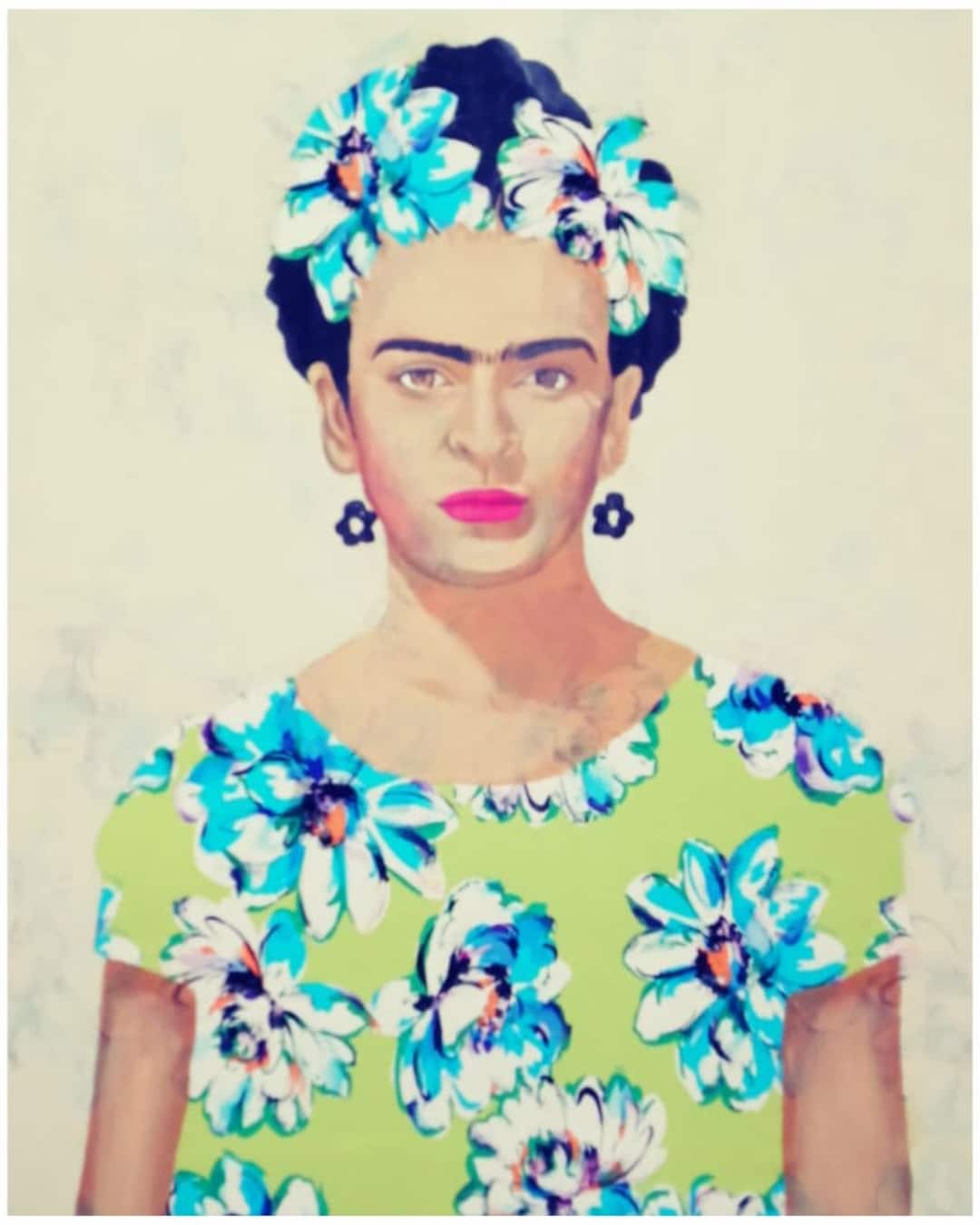 Magdalena Carmen Frida Kahlo y Calderón 33X46 - Etsy Italia